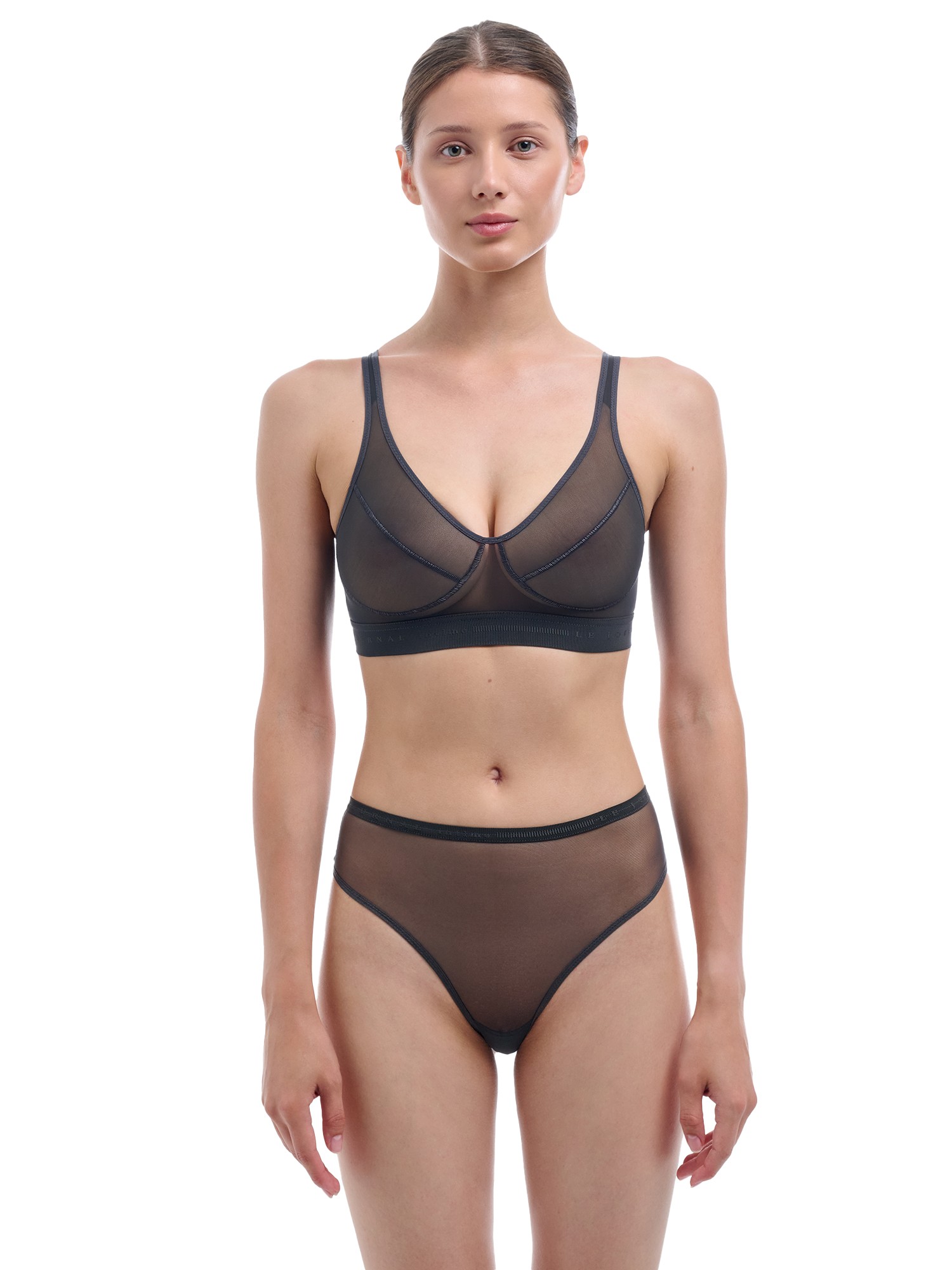 Графитовый бюстгальтер Bra Basic STR - купить в интернет-магазине Le Journal Intime по цене ...